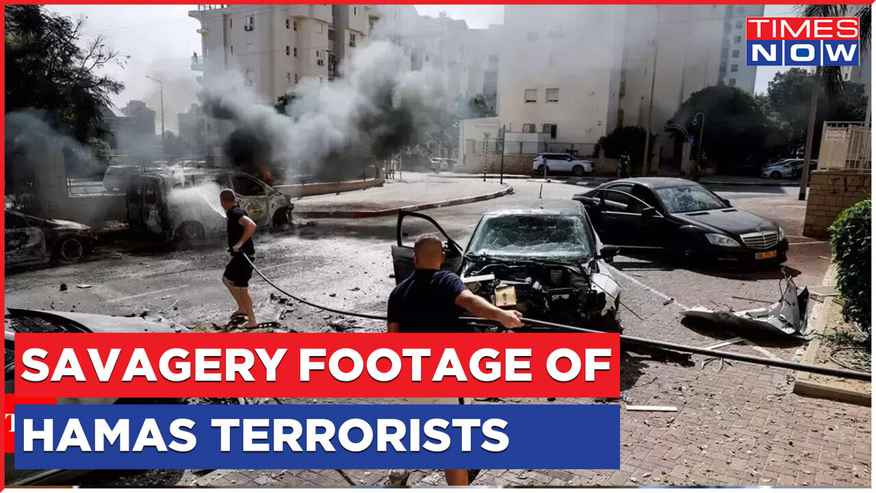 Israel vs Hamas | Israeli Defence Forces Release Savagery Footage Of ...