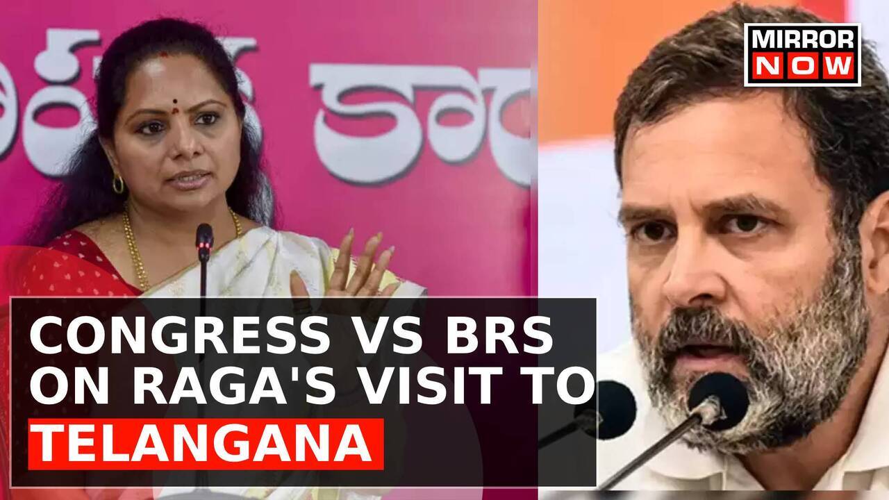 BRS' K Kavitha Slams Rahul Gandhi's Telangana Visit, Says 'Election Gandhi Only Visits During ...