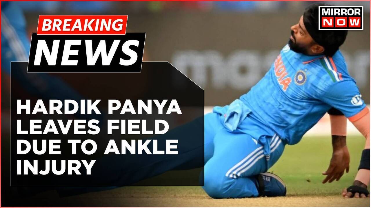 Breaking News | Hardik Pandya Suffers Ankle Injury During India Vs Bangladesh In World Cup 2023 ...