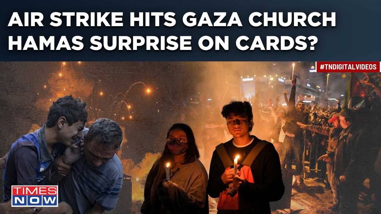 Gaza Church Hit Even As Hamas Tunnels Turn Biggest Cemetery | Mass ...