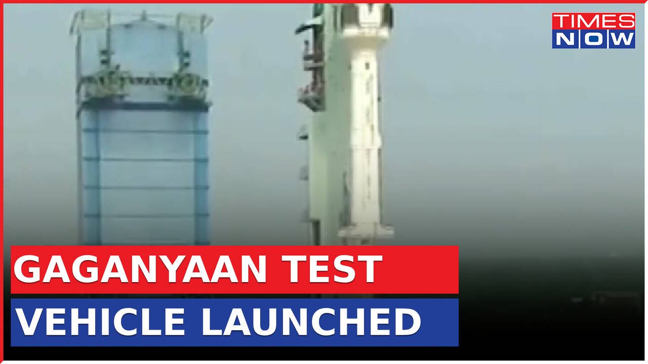 Gaganyaan Test Vehicle Launched Successfully, After A Delay Due To ...