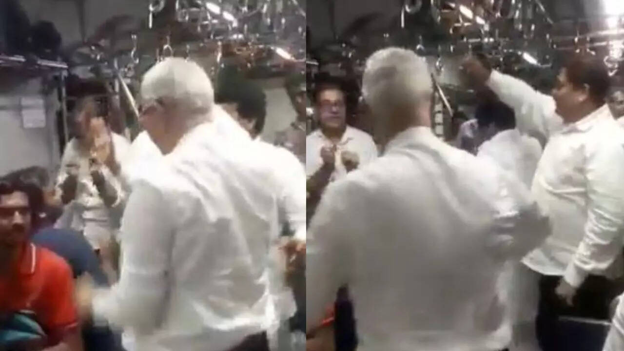 Viral Video: Men Perform Garba In Mumbai Local, Netizens In Love ...