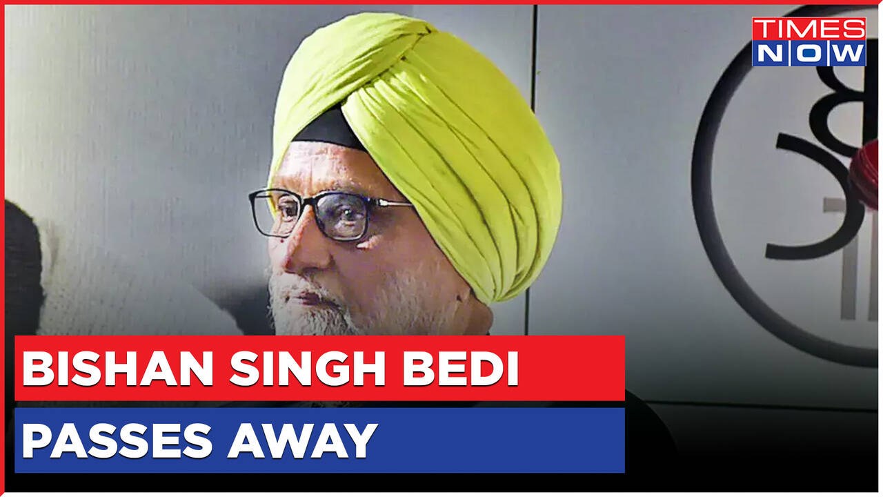 Former India Captain And Legendary Spinner Bishan Singh Bedi Passes ...