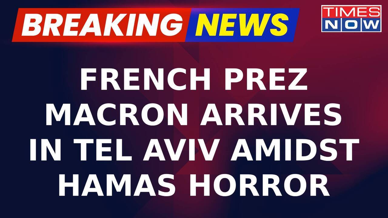 Breaking News | French President Emmanuel Macron Visits Israel | Israel ...