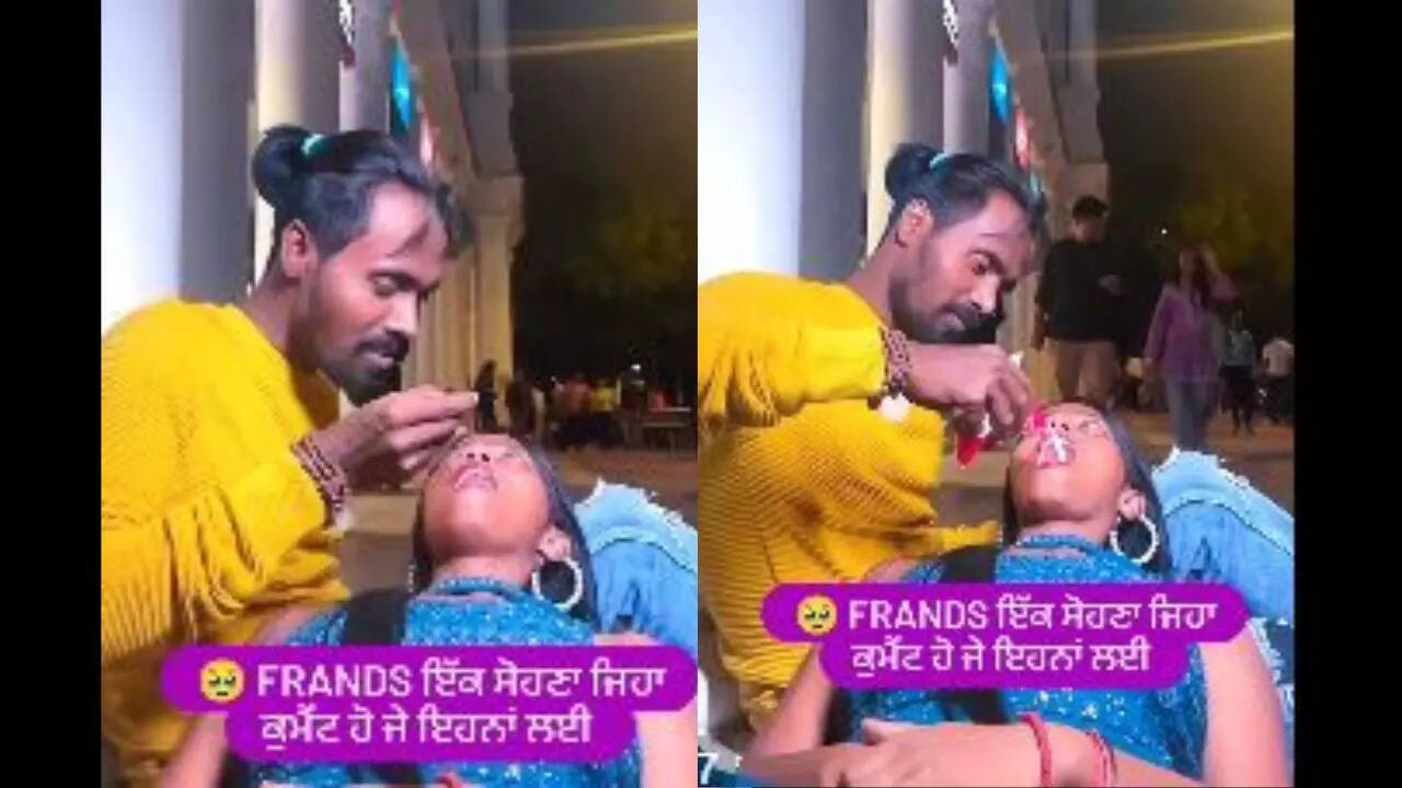 Couple Shares Drink From Each Other's Mouth In Bizarre Viral Video ...