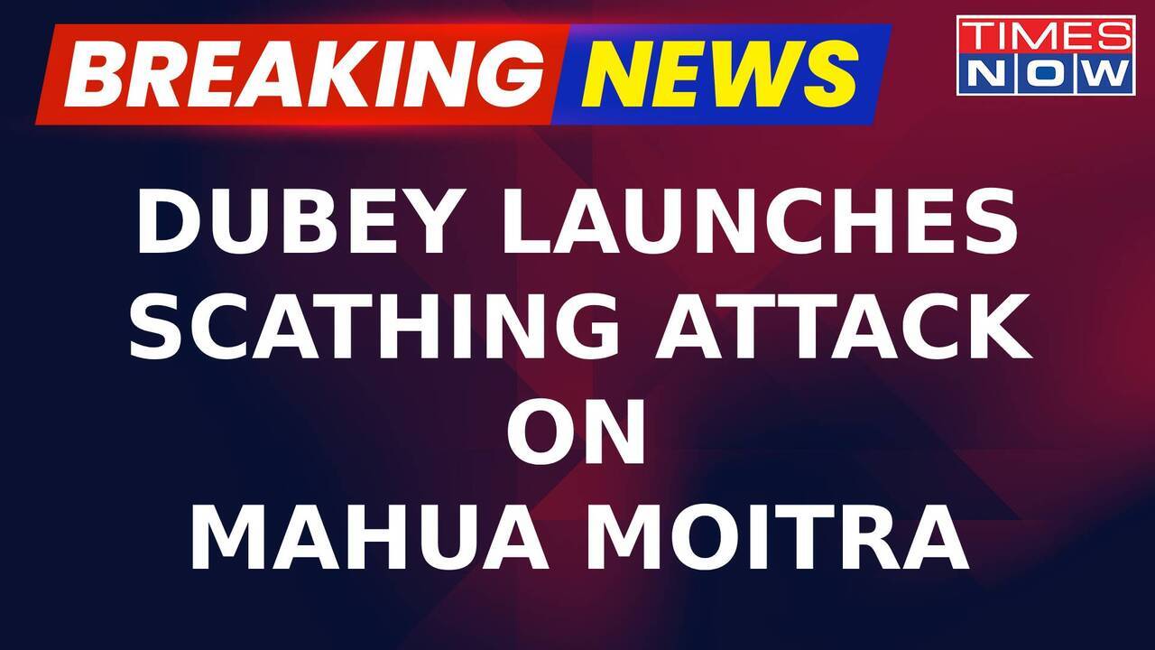 Breaking News: BJP MP Nishikant Dubey Accuses Mahua Moitra Of Risking National Security | India ...