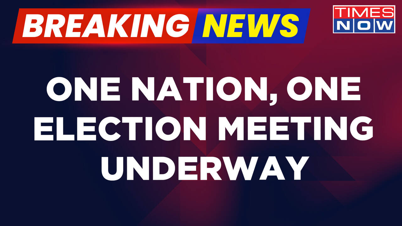Breaking News | One Nation, One Election Meeting Underway: Amit Shah ...