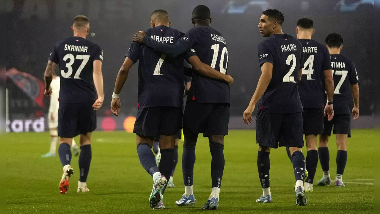 Kylian Mbappe Shines As PSG Hammer AC Milan 3-0 To Get Champions League ...