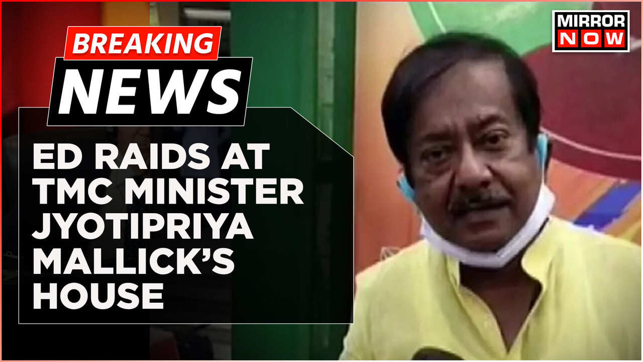 Breaking News: ED Raid At TMC Minister Jyotipriya Mallick In Connection ...