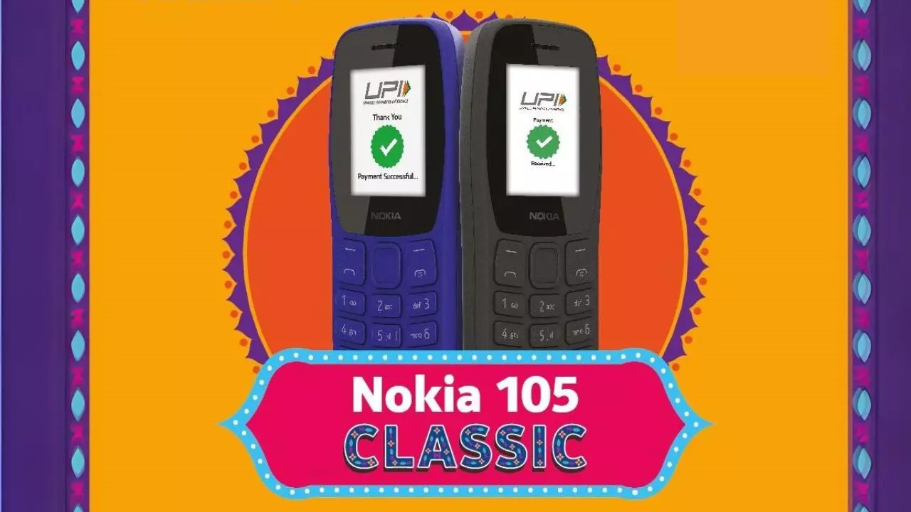 Nokia 105 Classic Launches With UPI, FM Radio at Rs. 999 | Technology ...