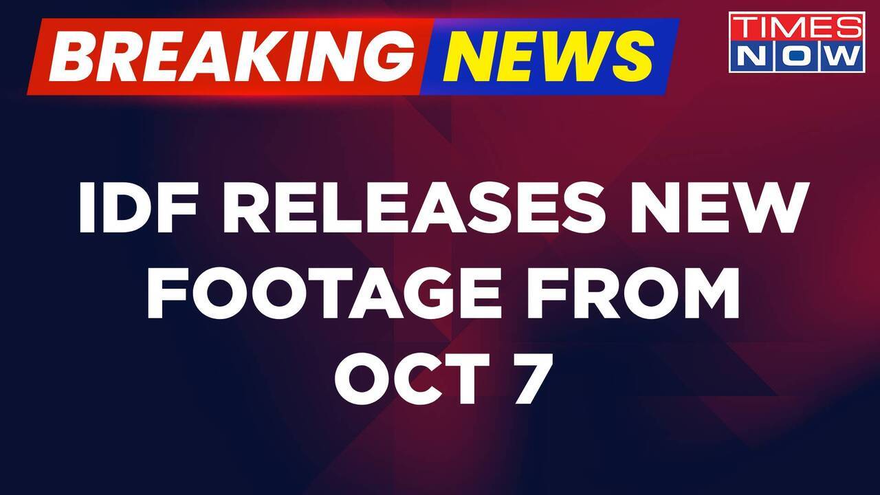 Breaking News | IDF Releases New Footage From Hamas' October 7 ...