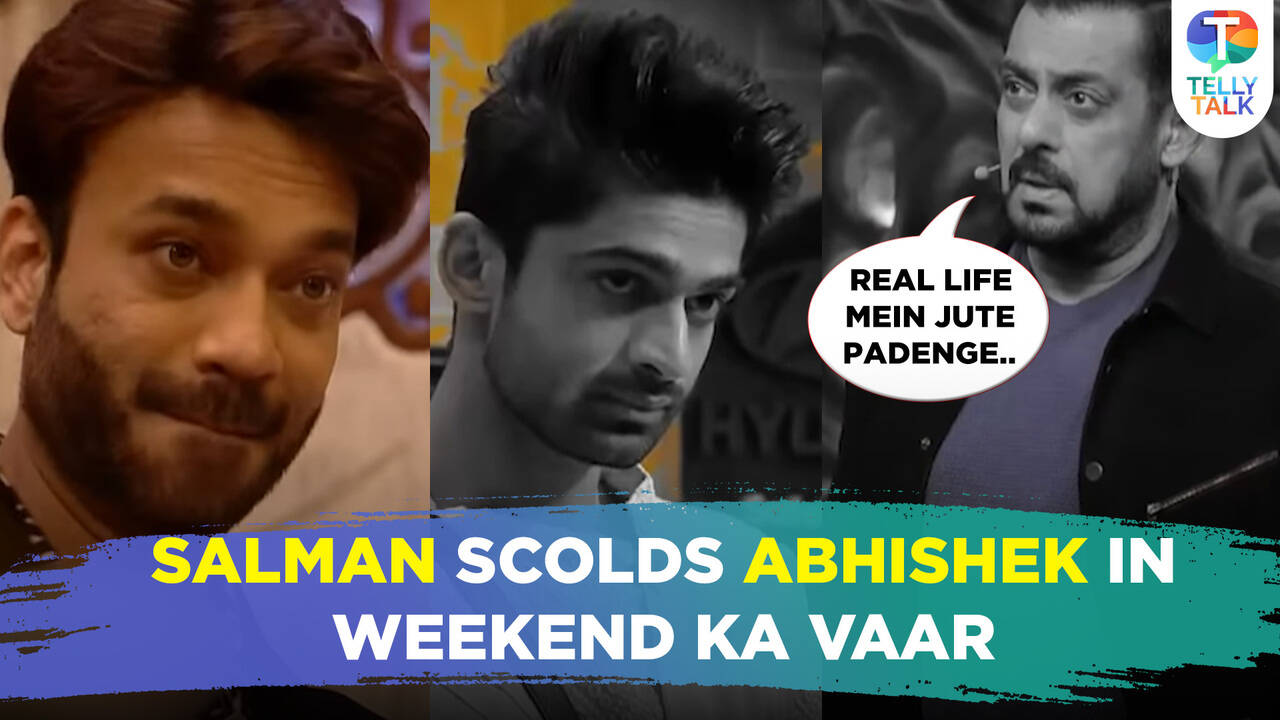Bigg Boss 17 update: Salman Khan says, 'jute padenge' to Abhishek Kumar ...