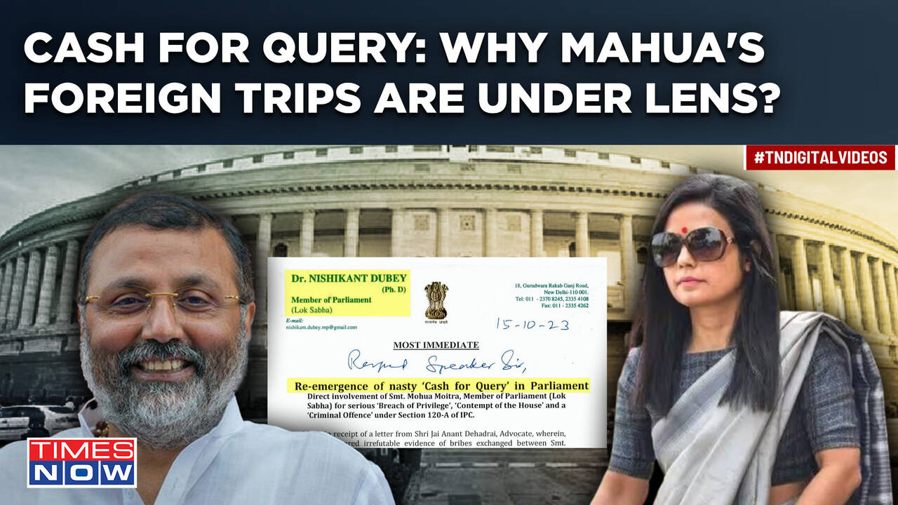 Amid Cash For Query Row, Henry Custody Battle, Why TMC MP Mahua Moitra’s 'Dubai-Link' Under ...