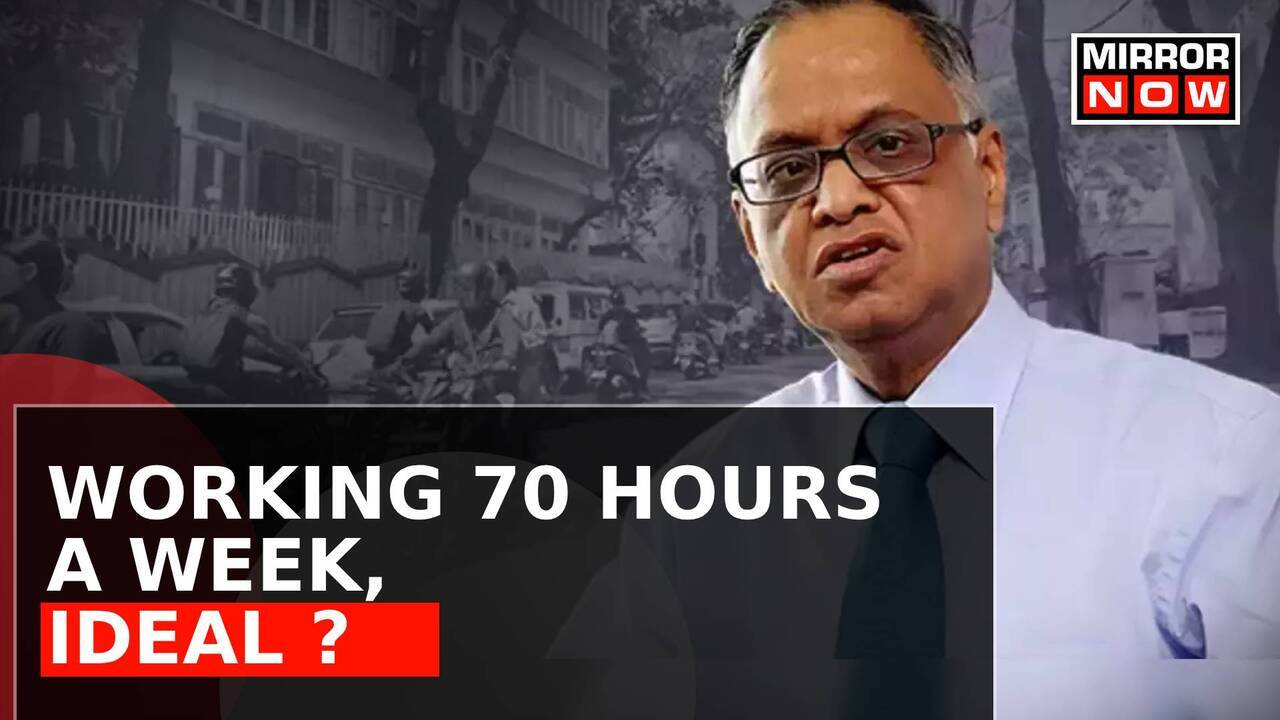 Mr Murthy Calls For 70 Hour Work Weeks | More Works Equals To More ...