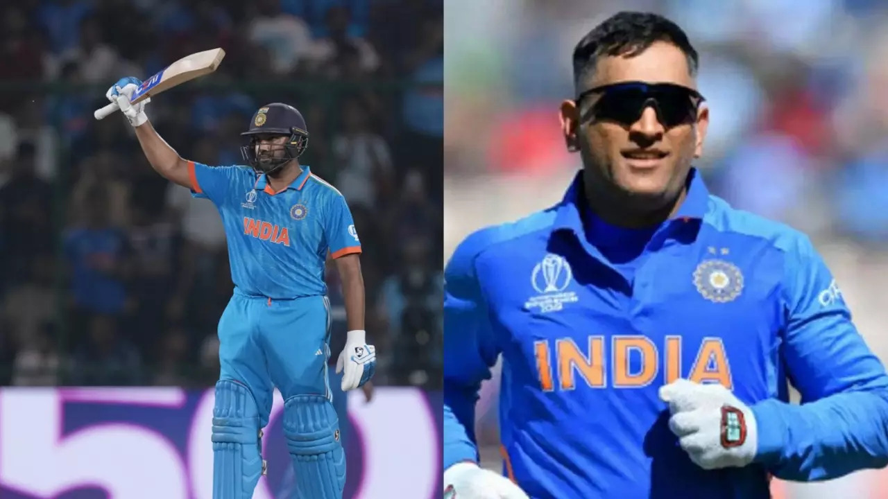 World Cup 2023: Captain Rohit Sharma Set To Join MS Dhoni In Elite List As India Face England ...
