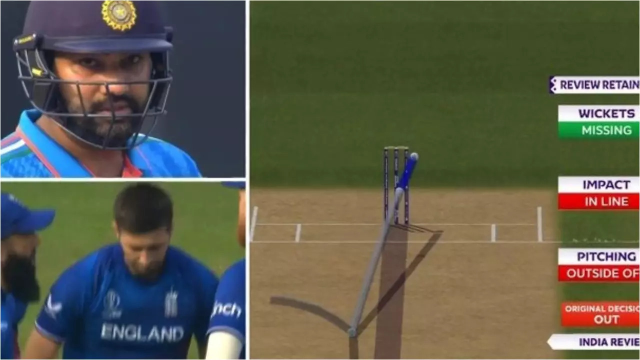 IND vs ENG: Fans Go Berserk As Rohit Sharma's LBW Decision Gets Overturned: Watch | Cricket News ...