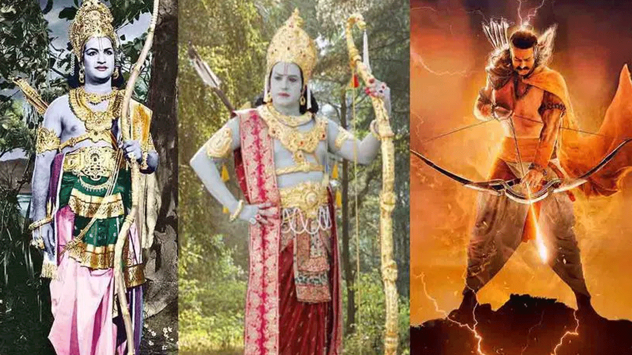 సిల్వర్ స్క్రీన్‌పై రాముడు గెటప్ వేసిన యాక్టర్స్ వీళ్లే..! | వినోదం ...