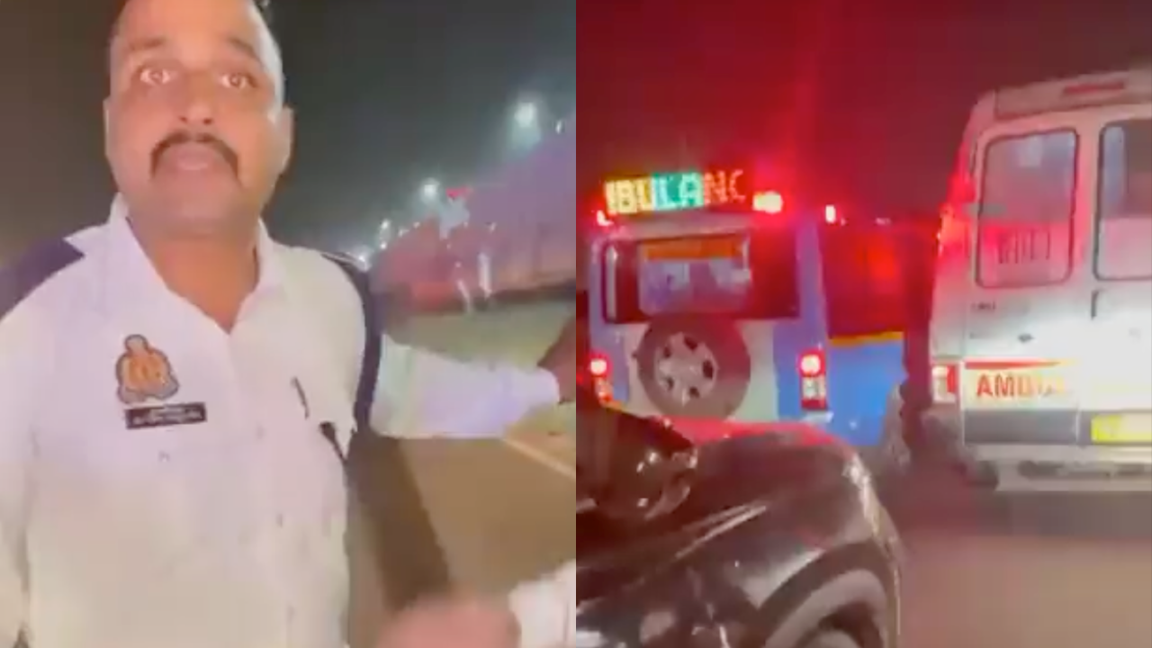 Watch: Woman Confronts UP Police Officer Over Ambulance Delay for ‘VIP ...