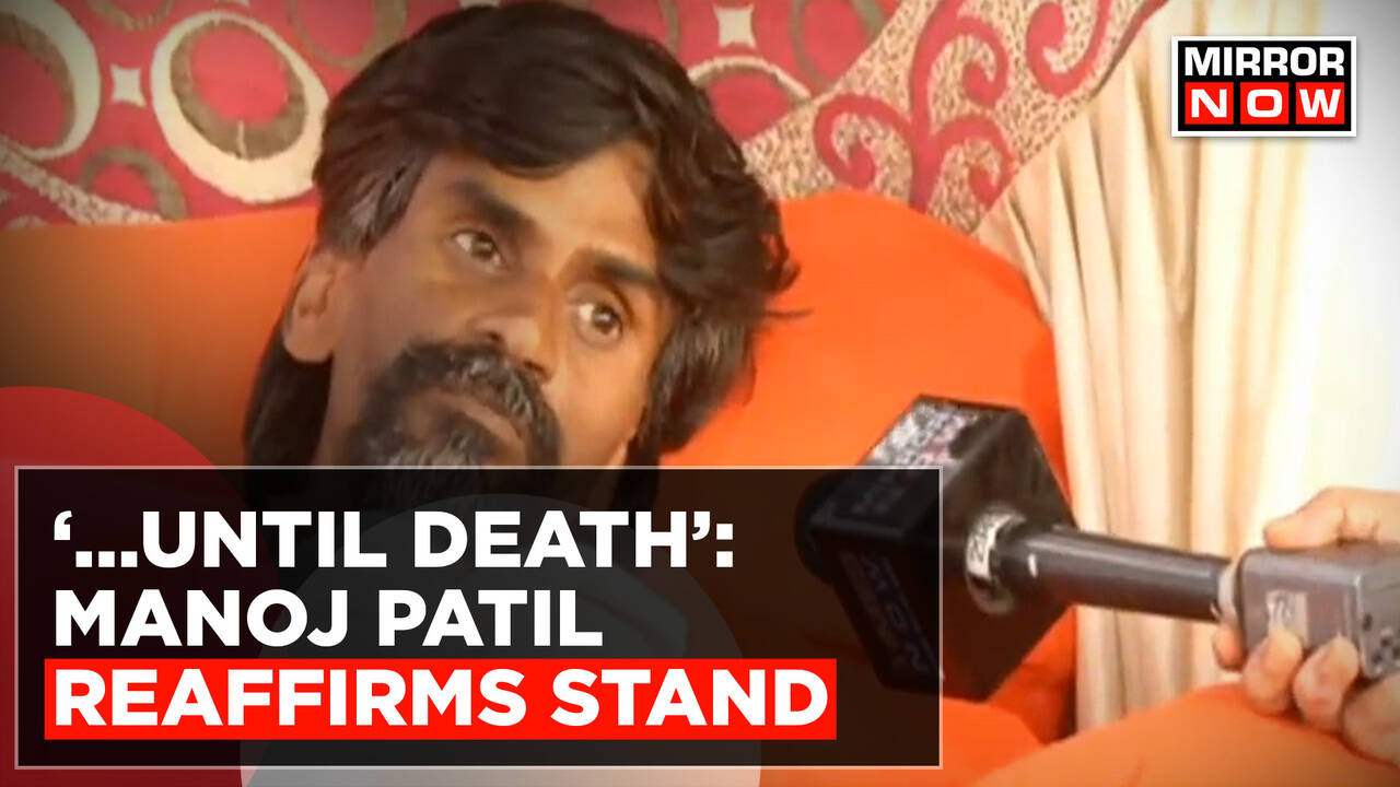 Until Death': Manoj Jarange Patil Continues Hunger Strike Demanding Reservation For Marathas ...