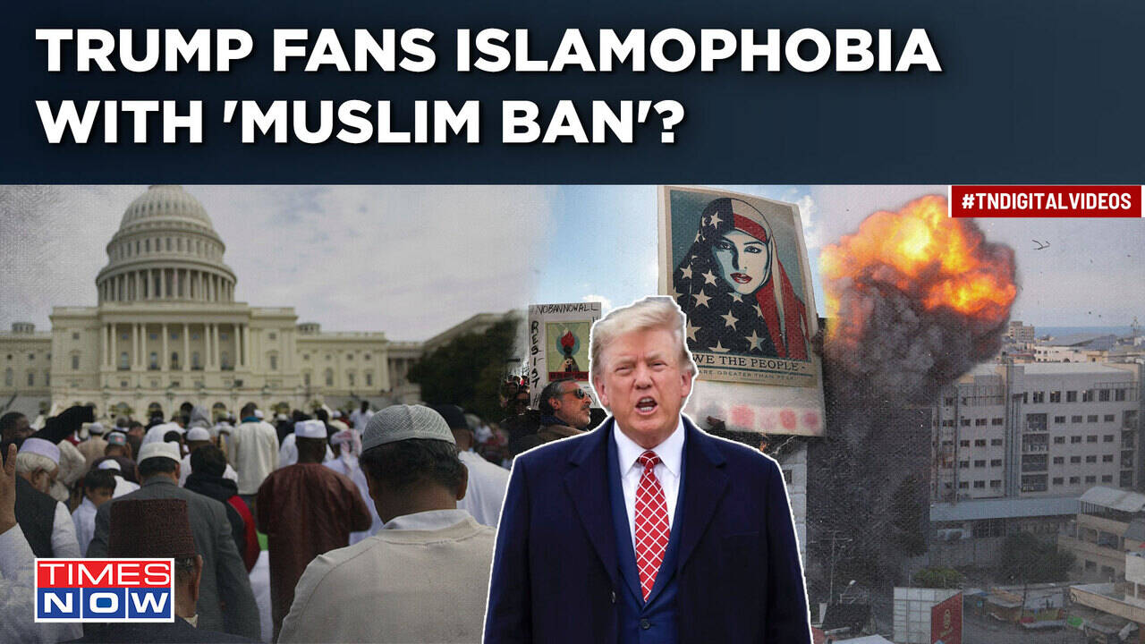 Trump Talks Of Muslim Ban Amid Israel-Gaza War, Vows To Keep Radical ...