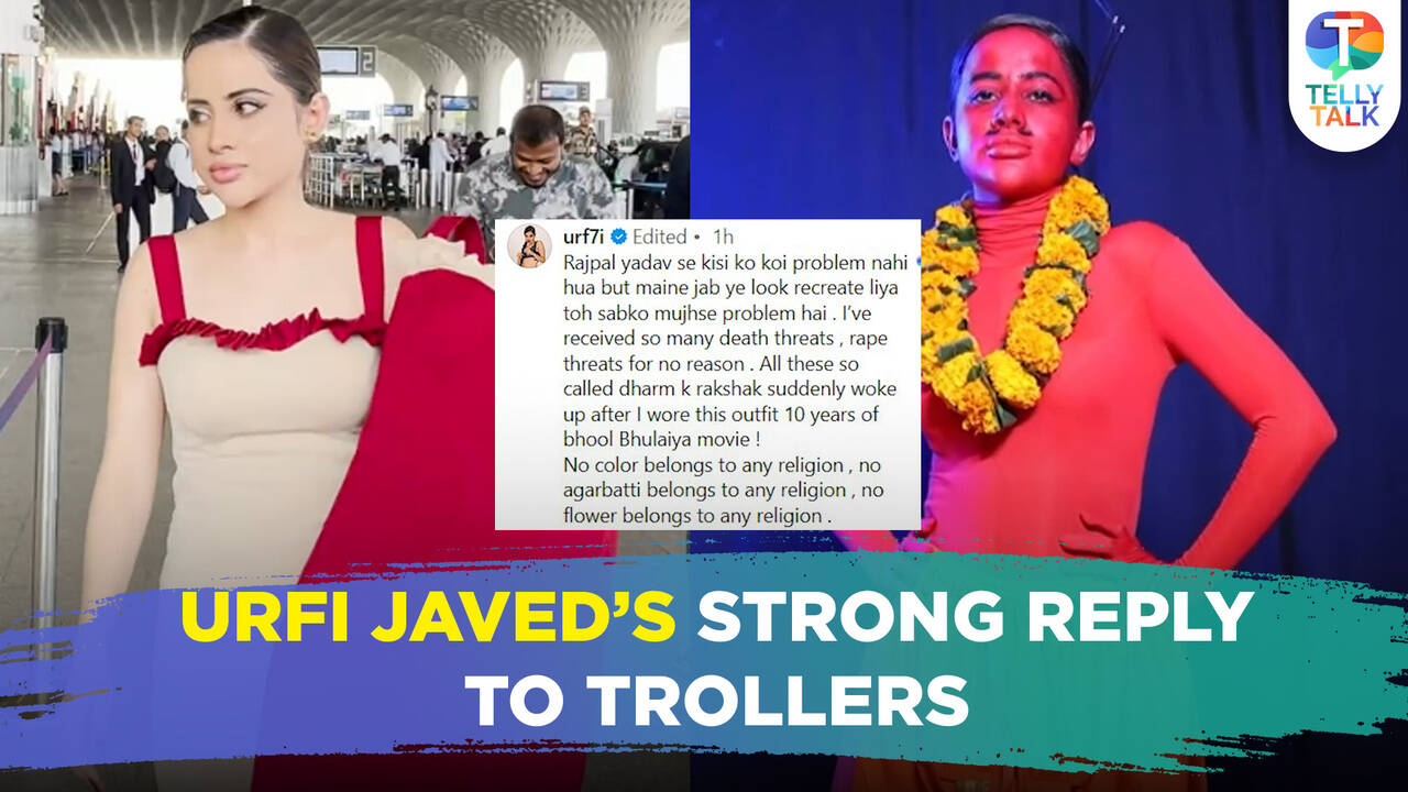 Urfi Javed's APPROPRIATE response to trolls who mocked her for Rajpal ...