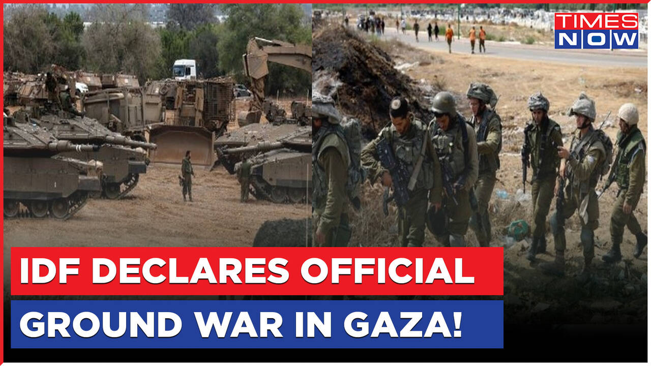 IDF Escalates Ground Offensive In Gaza, Hamas Masterminds On Radar ...