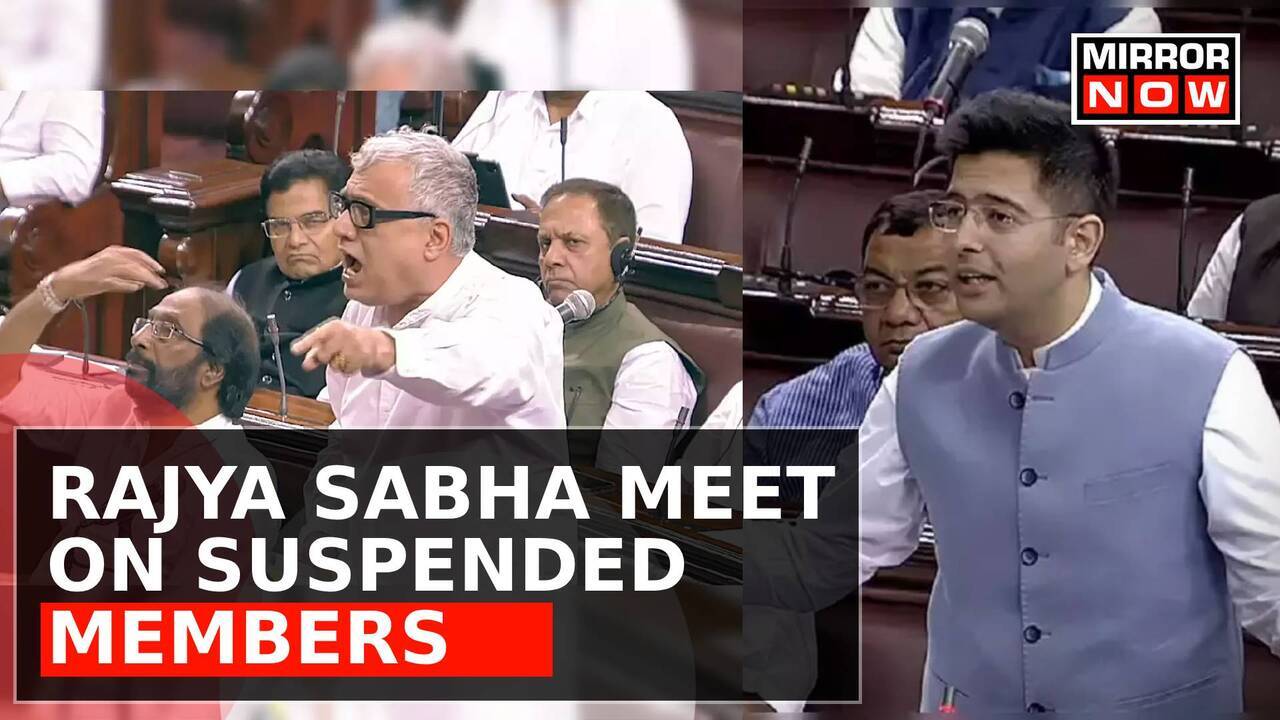 Parliament Panel Announces Meeting After SC Questioned MP Raghav Chadha's Long Suspension | Top ...