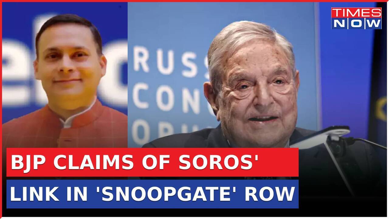 Major Twist In 'Snoopgate' Row | BJP Alleges George Soros Funded NGO ...