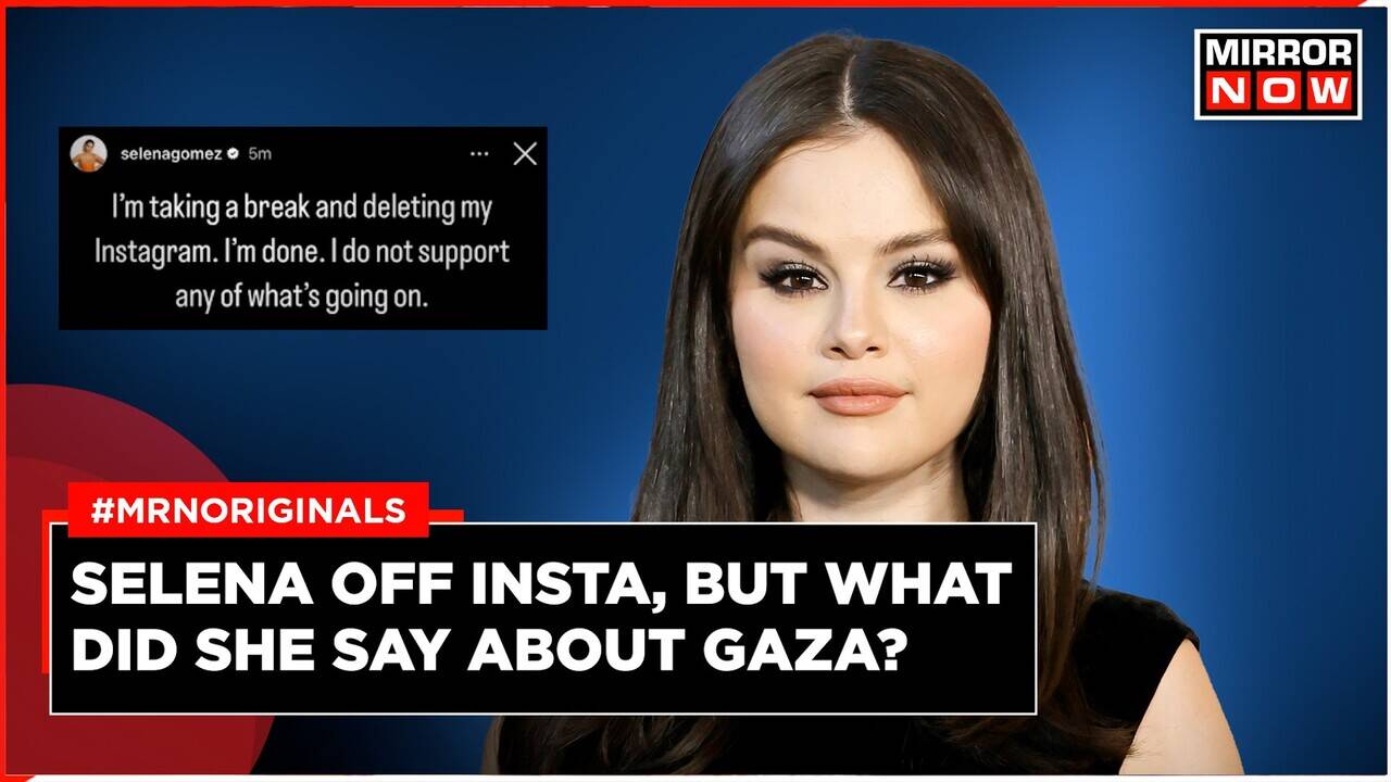 Selena Gomez Off Instagram? What Did She Say About Gaza? | Times Now
