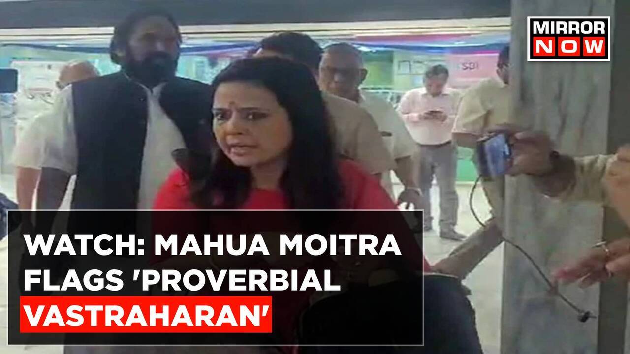 Angry Mahua Moitra Storms Out Of Ethics Panel Meet, Cites 'Filthy ...