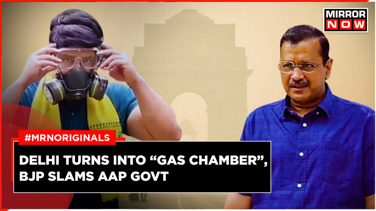 Delhi Air Quality Hits Severe Category, Political Slugfest Erupts Between AAP, BJP Over Smog ...