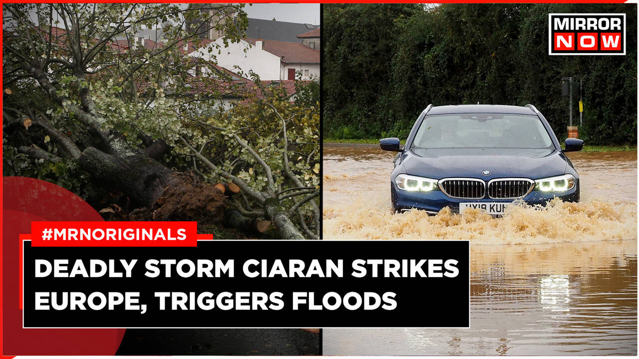 Powerful Storm Ciaran: Torrential Rain, Strong Winds Lash Europe ...