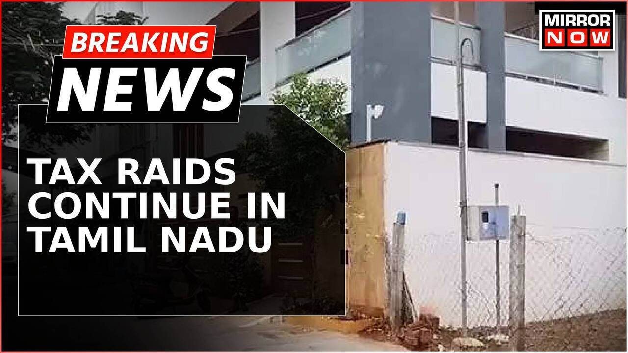 Breaking News: Tax Raids Continue In Tamil Nadu | I-T Raids At 3 Locations In Karur | Times Now