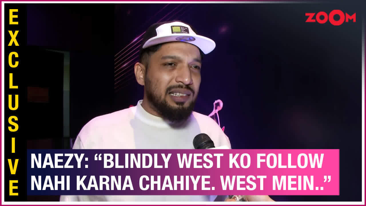Rapper Naezy's OUTRAGEOUS contradiction of Western and Indian rap ...