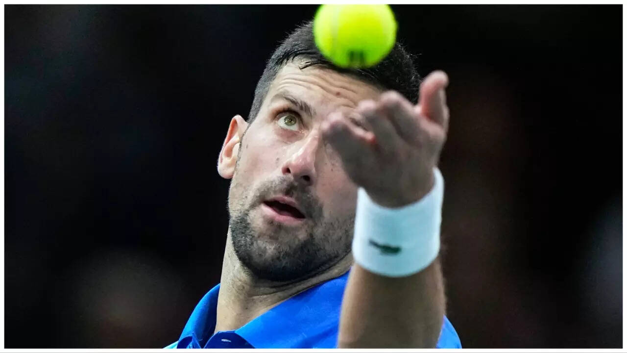 Novak Djokovic Defeats Holger Rune To Reach Ninth Paris Masters Semi-Final | Tennis News, Times Now