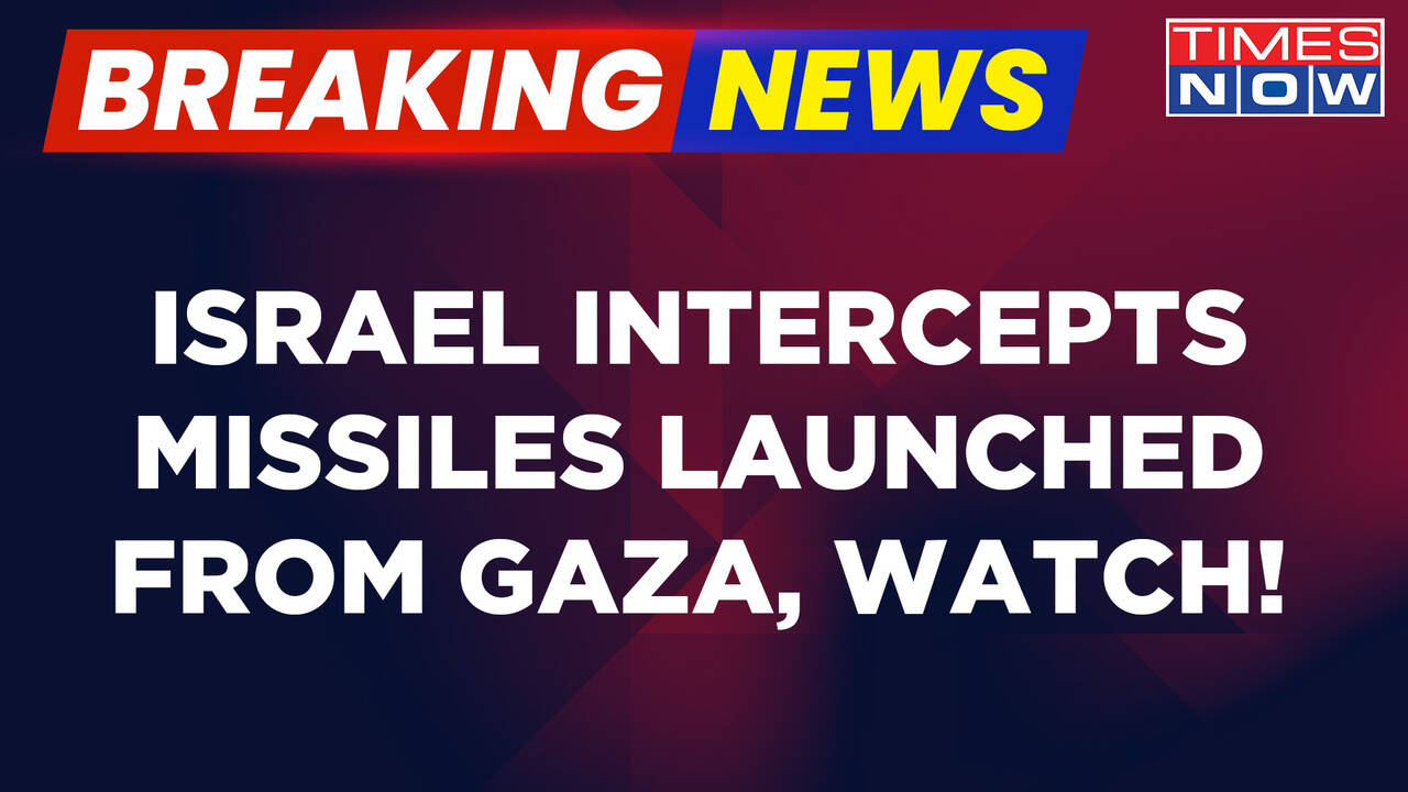 Breaking News | Israel Defense System Intercepts Rockets Launched From ...