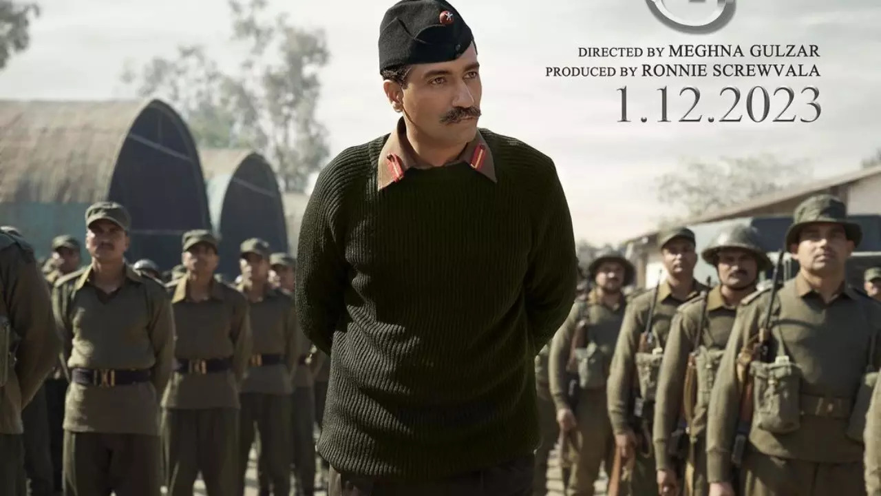 Sam Bahadur: Vicky Kaushal Looks Fierce As Field Marshal In New Poster ...