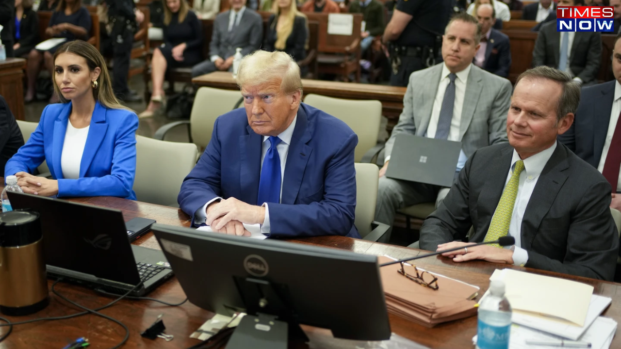 New York Civil Fraud Trial: Former US President Donald Trump Arrives At ...