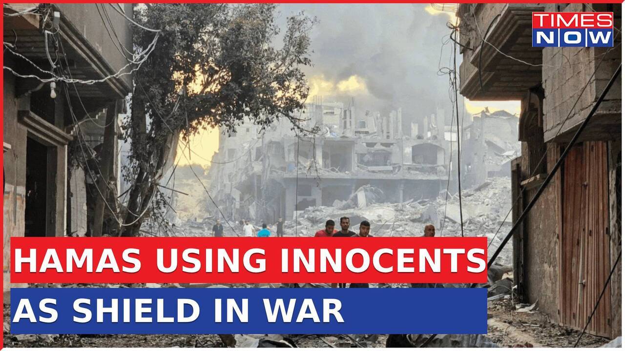 Hamas Accused Of Using Palestinians As Human Shields In Conflict, IDF ...
