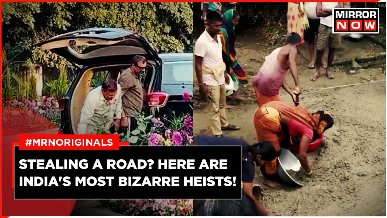 Stealing A Road? Here Are India's Most Bizarre Heists! | Times Now