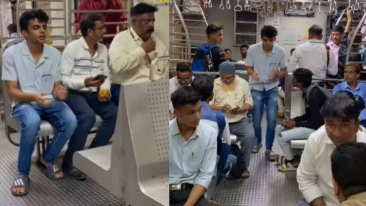 Influencer Sings Indian Ad Jingles In Mumbai Local In Viral Video ...