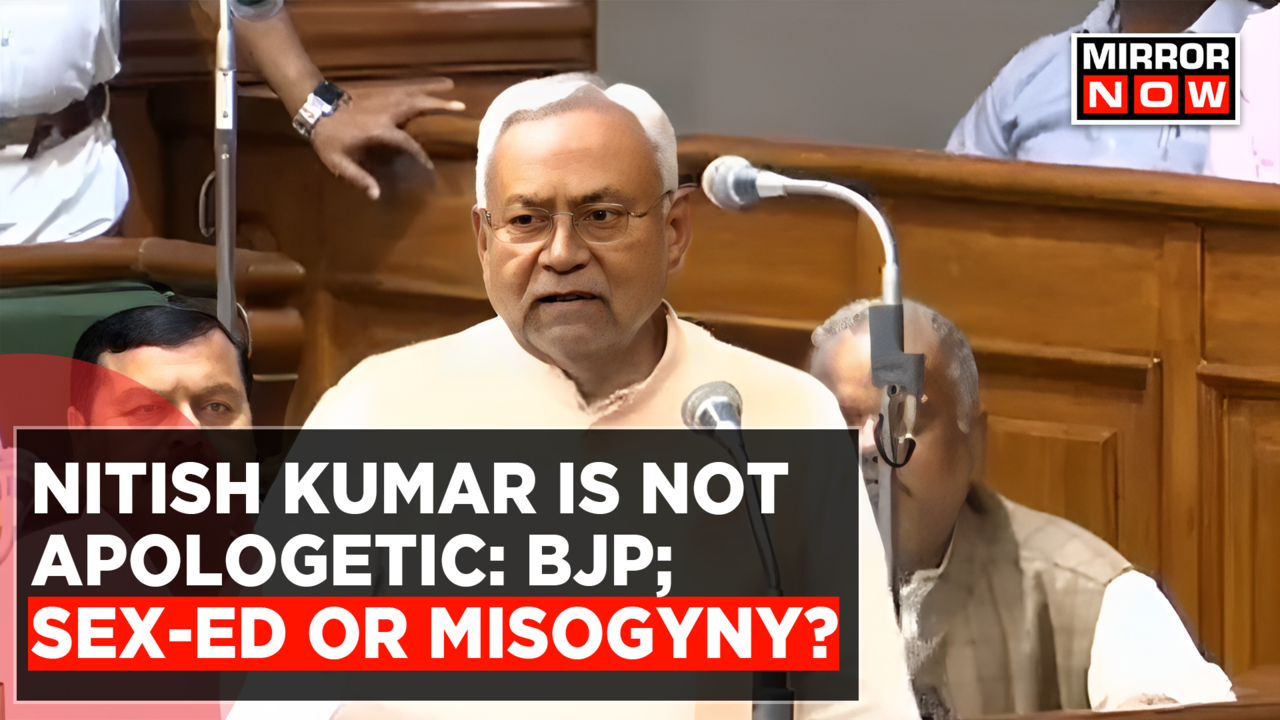 Criticism Forces Bihar Cm Nitish Kumars Sorry Sex Education Or