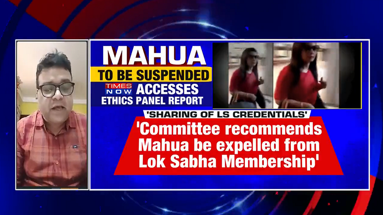 Cash For Quesry Row, Mahua Moitra, Lok Sabha, Darshan Hiranandani, TMC MP, Danish Ali, Times Now ...