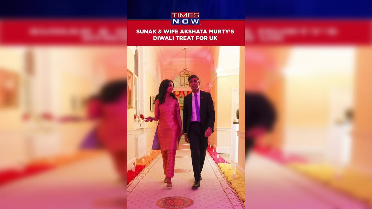 UK PM Rishi Sunak, Wife Akshata Murty Celebrate Diwali With Hindu ... UK PM Rishi Sunak, Wife Akshata Murty Celebrate Diwali With Hindu ...