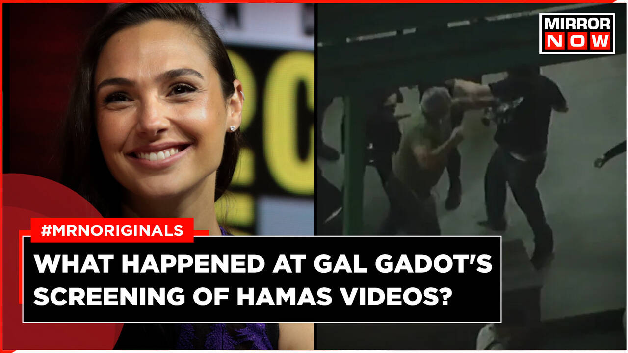 Amid Israel-Hamas War, Chaos Outside Gal Gadot's Screening of Hamas ...