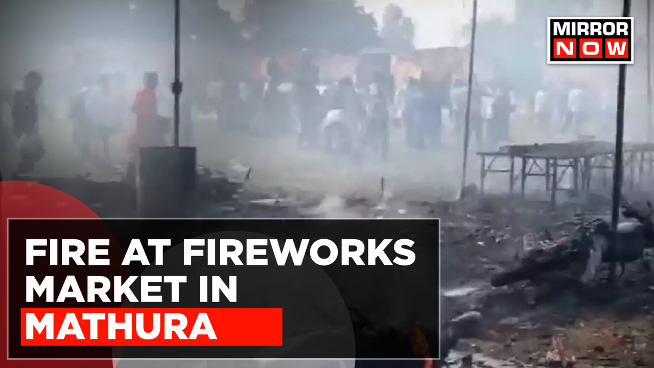 Massive Fire Breaks Out In Mathura On DIwali, Short Circuit Suspected ...