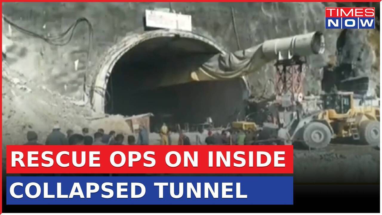 Tunnel Collapses In Uttarakhand's Uttarkashi; Rescue Ops Underway For 40 Trapped People | Top ...
