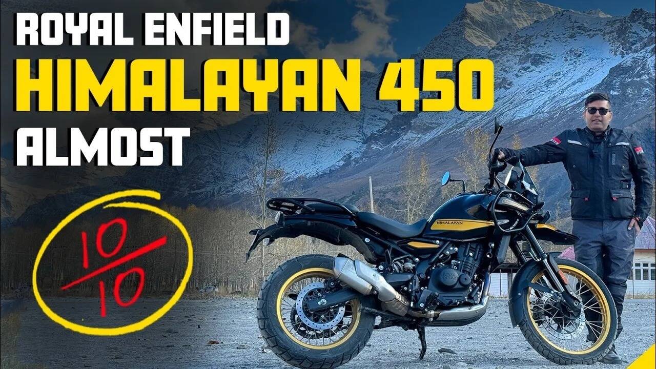 Royal Enfield HIMALAYAN 450 | First ride review | Looks, Exhaust ...