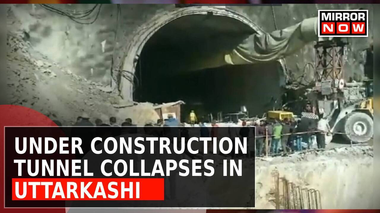 Uttarkashi Tunnel Collapse | Mishap At Under Construction Tunnel; Rescue OPs Underway | Times Now
