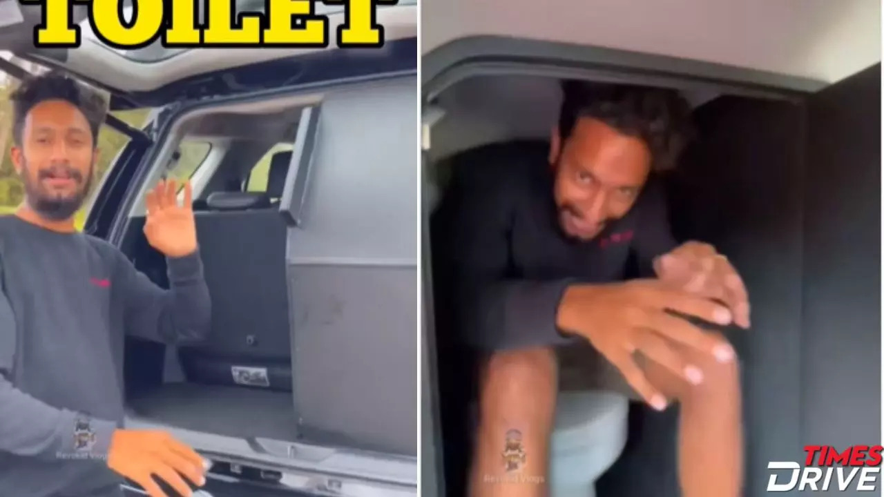 Modified Toyota Fortuner With Toilet Built Inside Goes Viral: Check ...